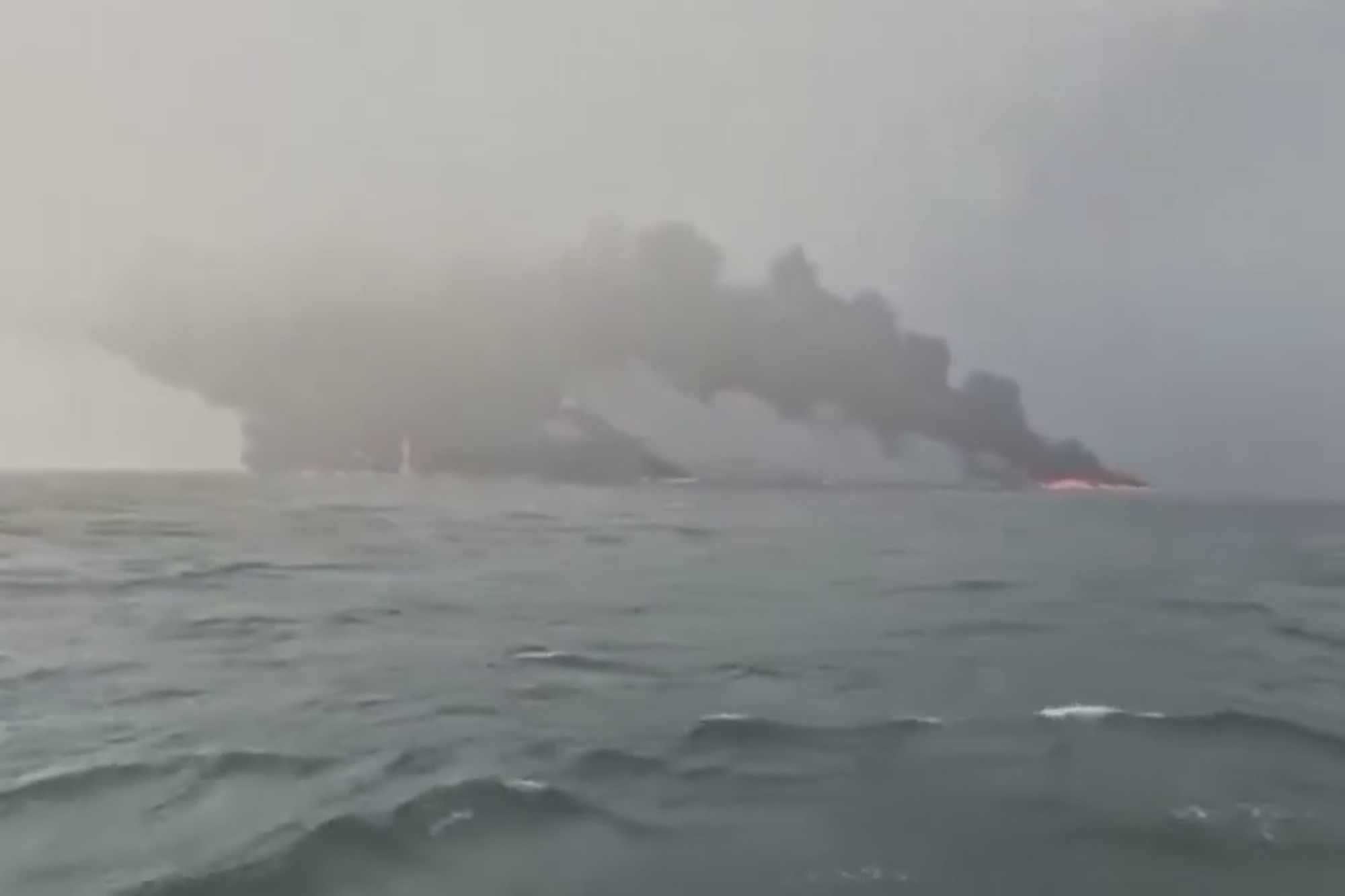 Collision en mer du Nord : blessés, pollution… Ce que l'on sait du choc ...