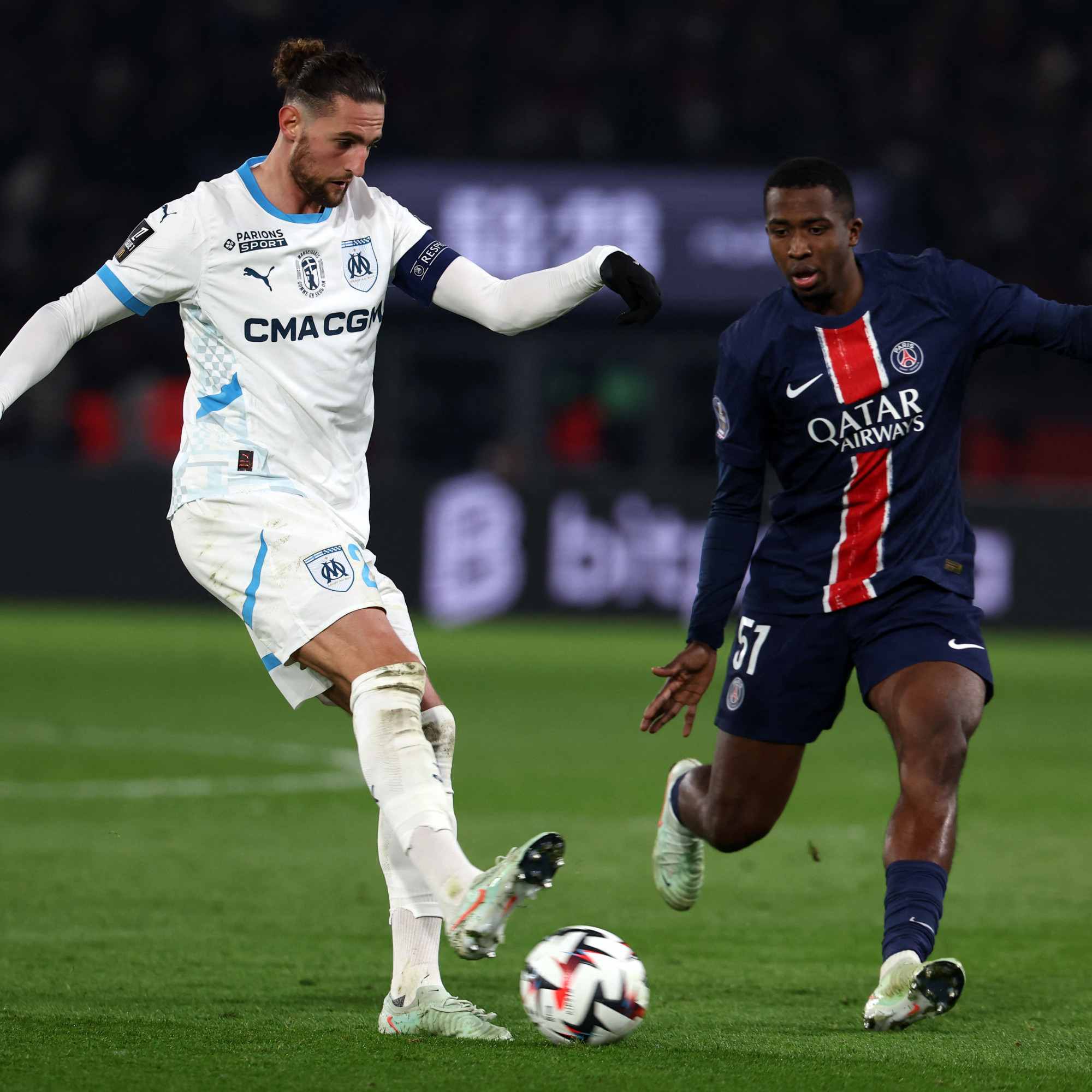 PSG-OM : "Vous ne l'emporterez pas au paradis", Adrien Rabiot réagit ...