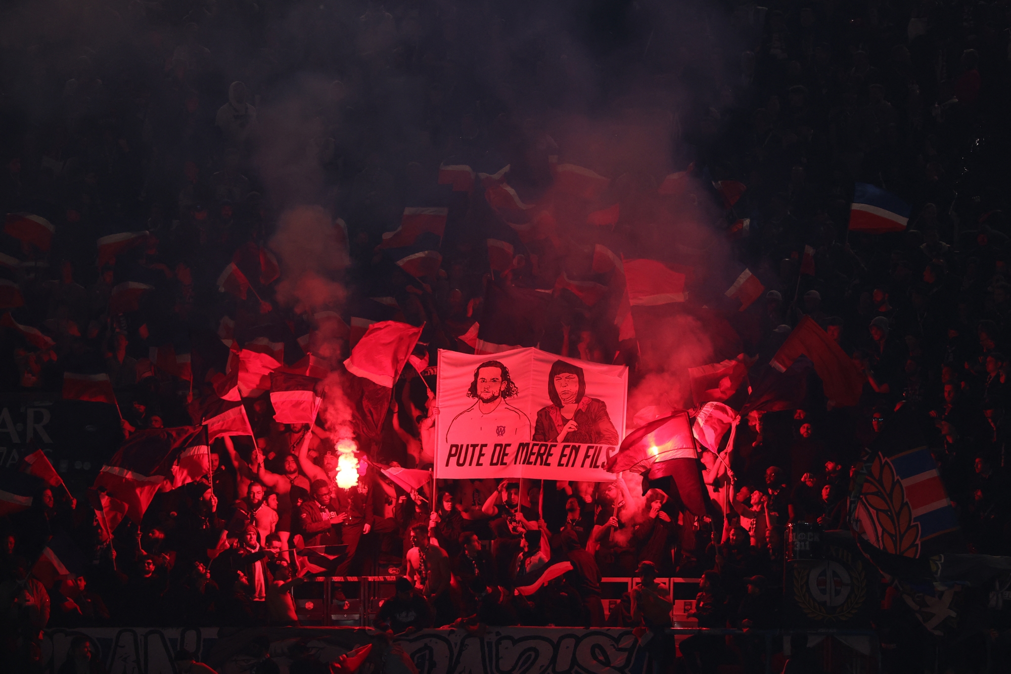 Banderole au Parc contre Rabiot : "C'est inadmissible", dénonce le ...