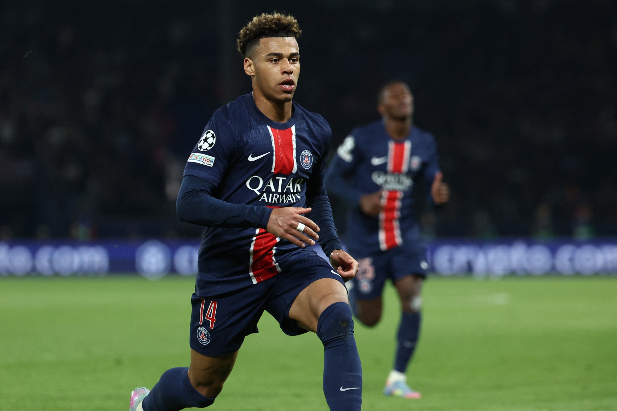 Ligue des champions : le PSG domine Aston Villa lors de leur face à face en quart de finale aller