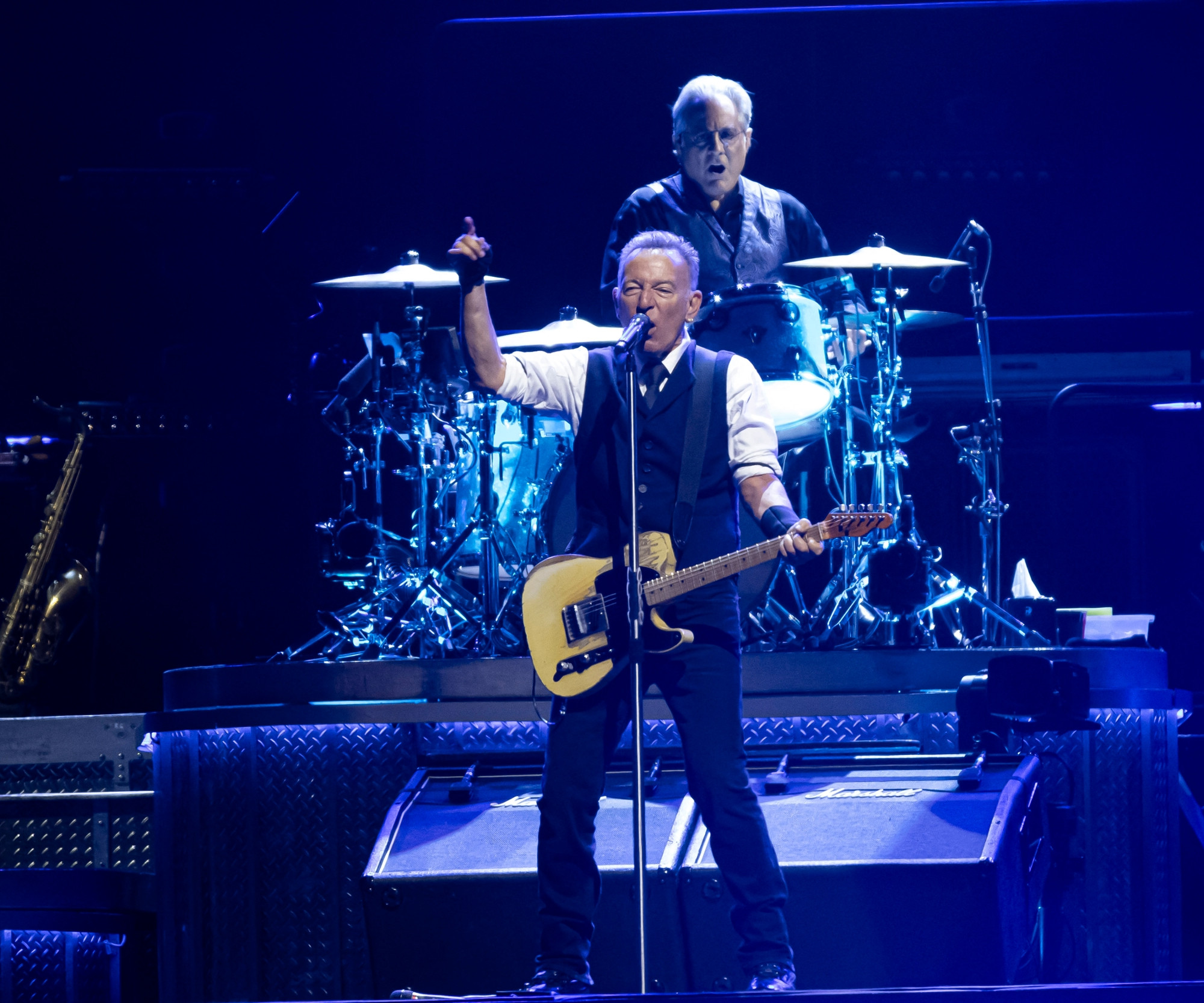 Bruce Springsteen défie Donald Trump lors d'un concert électrisant au ...