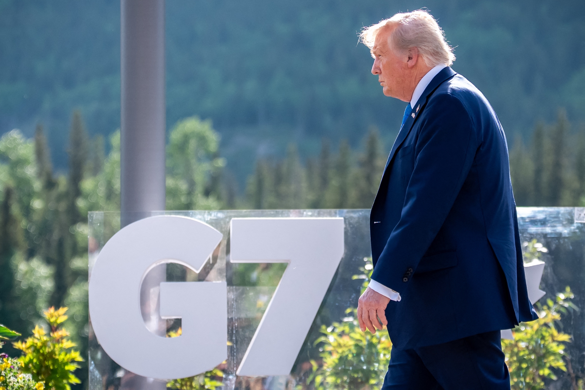 Conflit Israël-Iran : Donald Trump quitte le G7 un jour plus tôt que ...