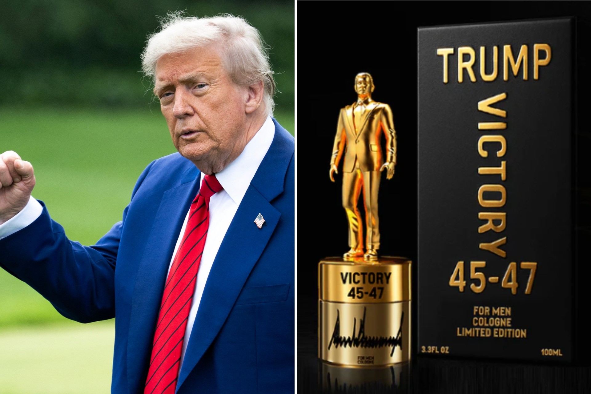 "Aussi décevant que son mandat" : le nouveau parfum de Donald Trump ...