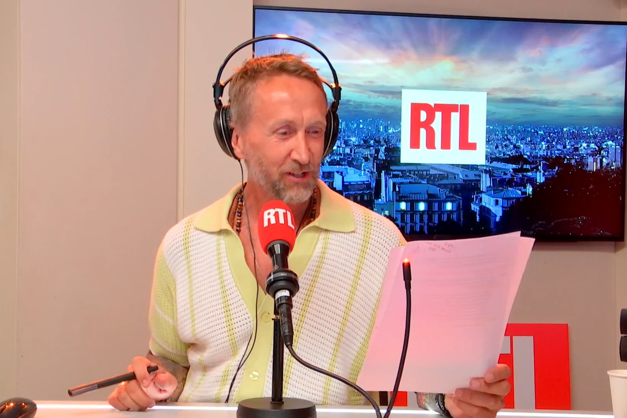 Philippe Caverivière fait sa rentrée sur RTL : "Ces vacances, c'est ...