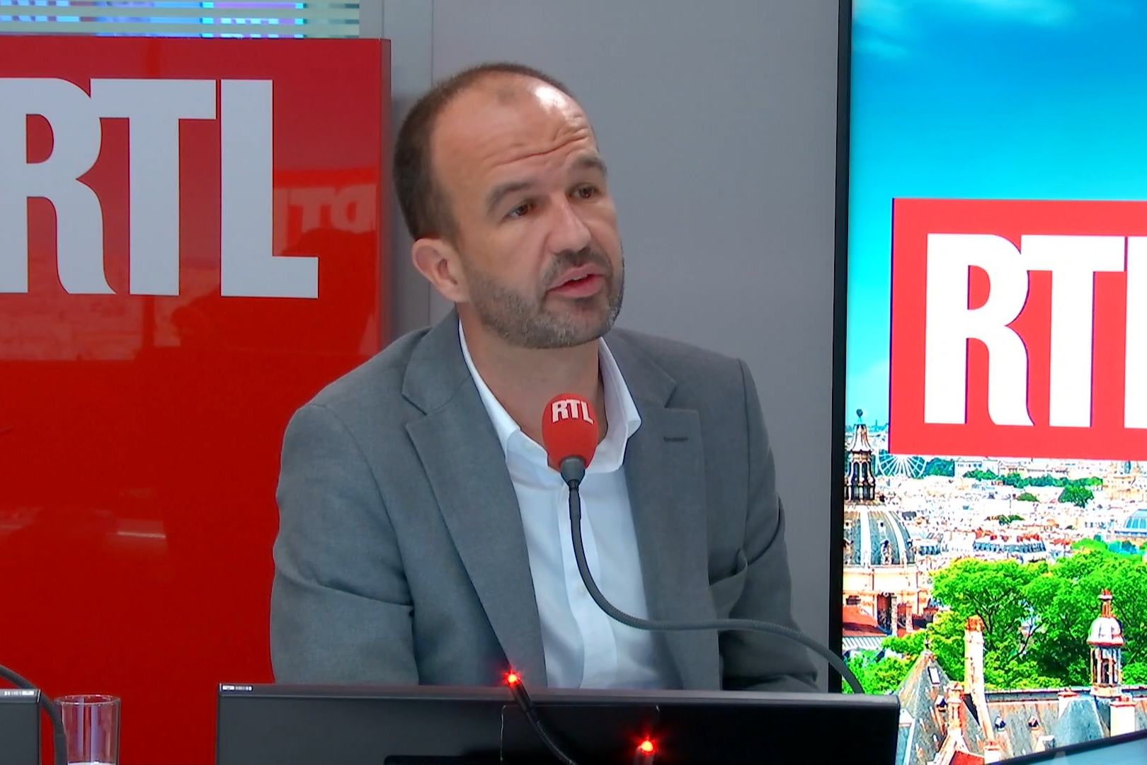 Narcotrafic : Manuel Bompard dénonce sur RTL "les annonces" qui "partent avec les ministres ...