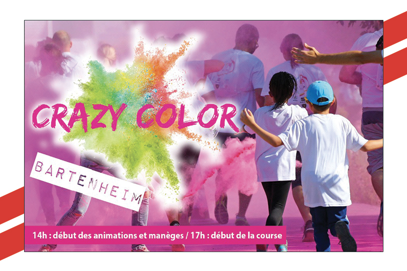 RTL2 Mulhouse vous invite à la Crazy Color Run