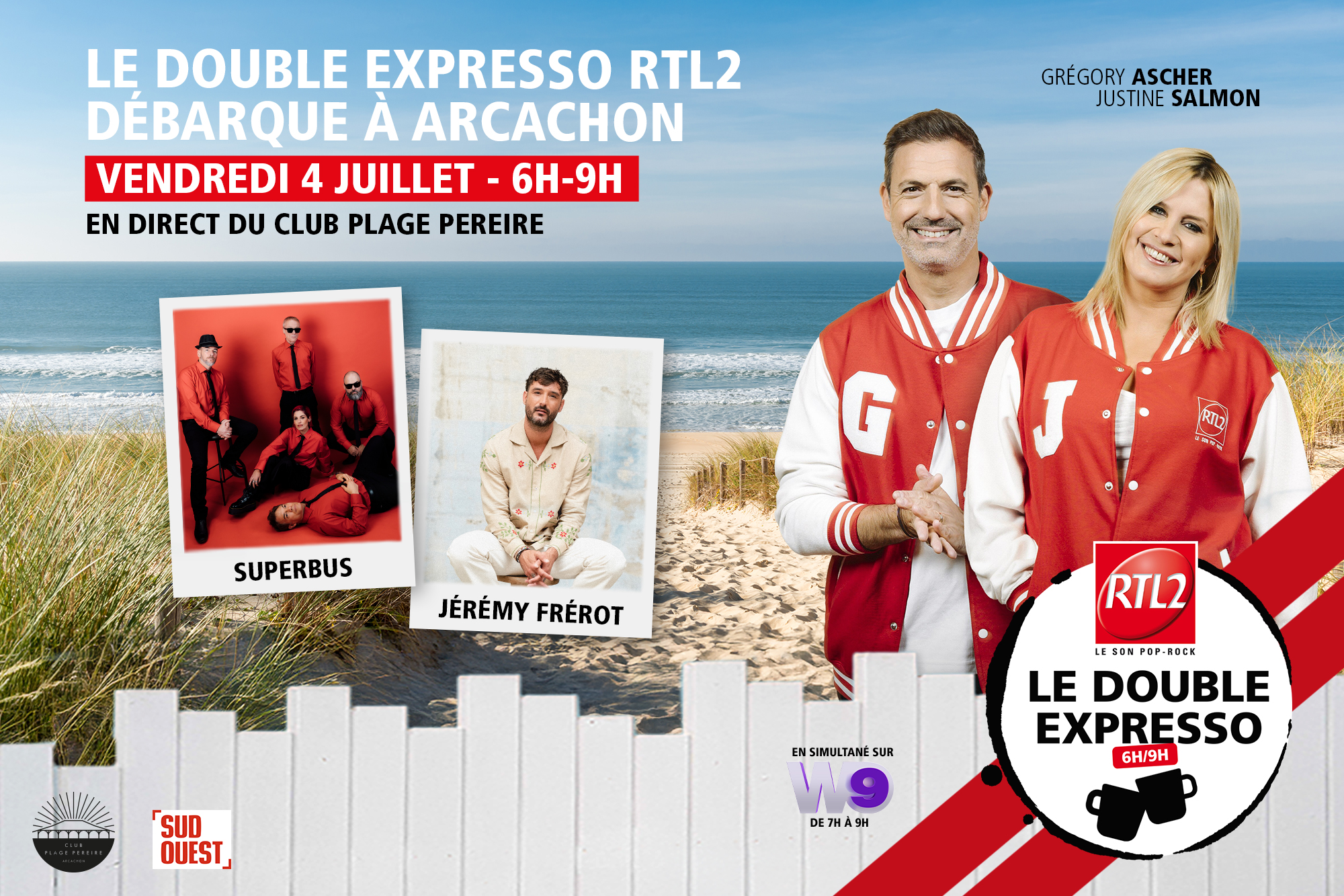 Le Double Expresso RTL2 avec Superbus et Jérémy Frérot en direct d ...