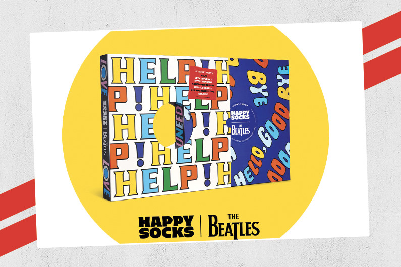 RTL2 Nord et Happy Socks vous offrent votre coffret spécial THE BEATLES