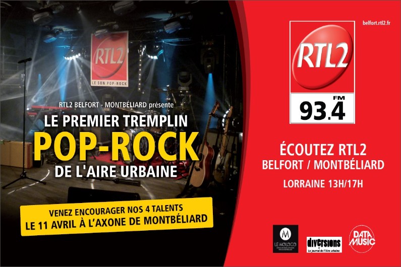 Découvrez les 4 groupes du tremplin RTL2