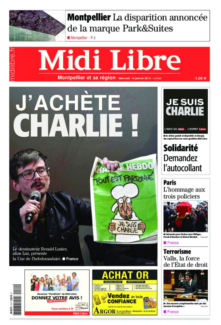 EN IMAGES - Ces unes qui appellent à acheter "Charlie Hebdo"
