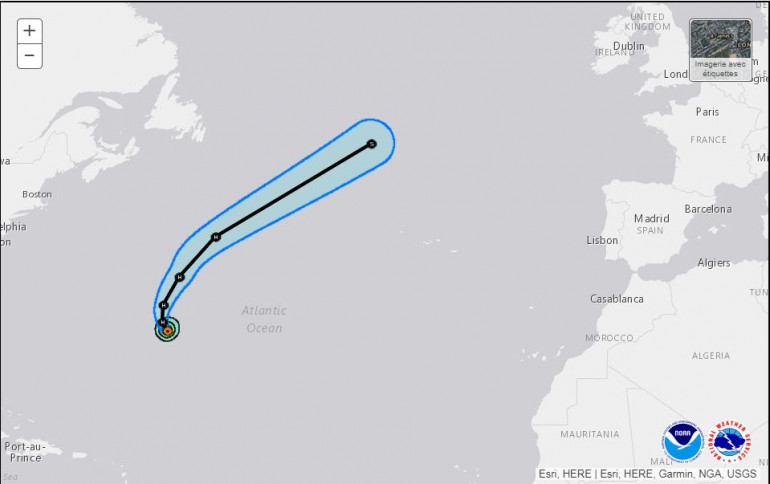 Les ouragans Maria et Lee, affaiblies, vont atteindre l'Europe