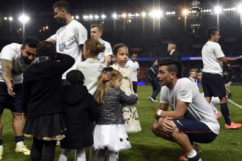 PSG : les enfants des joueurs ont aussi fêté le titre