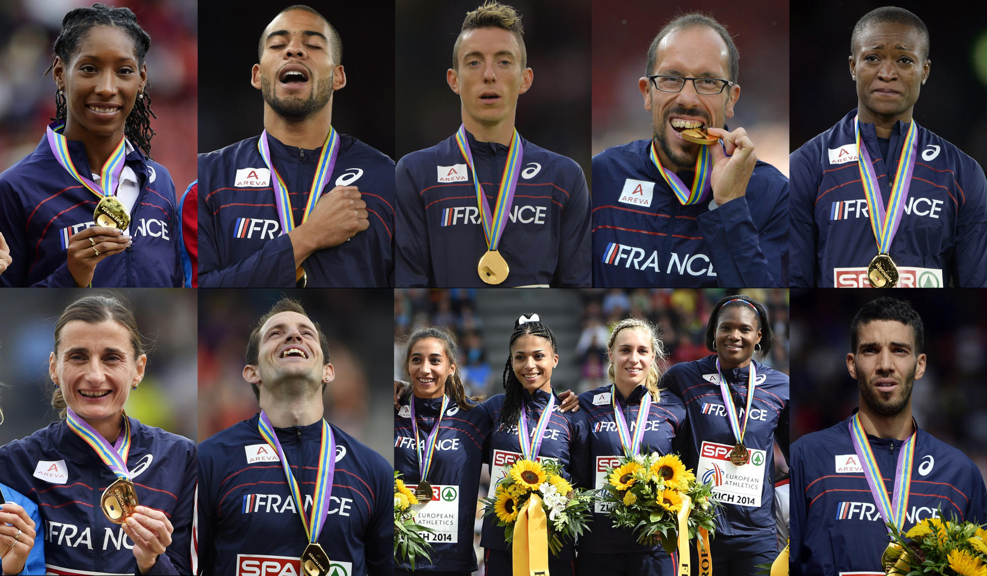 Athlétisme : un bilan record de 23 médailles pour les Français