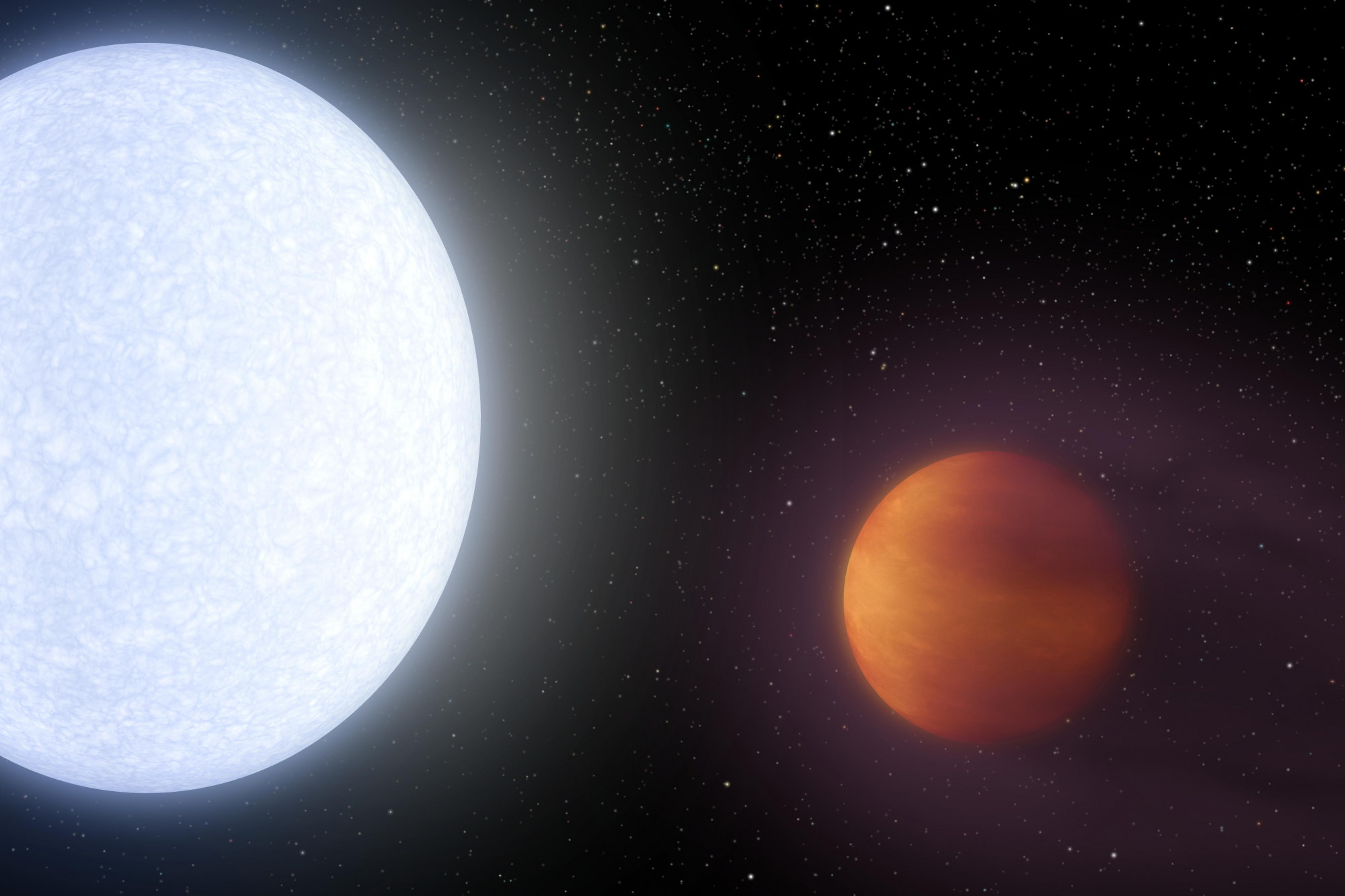 Kelt-9b, la planète la plus chaude jamais découverte