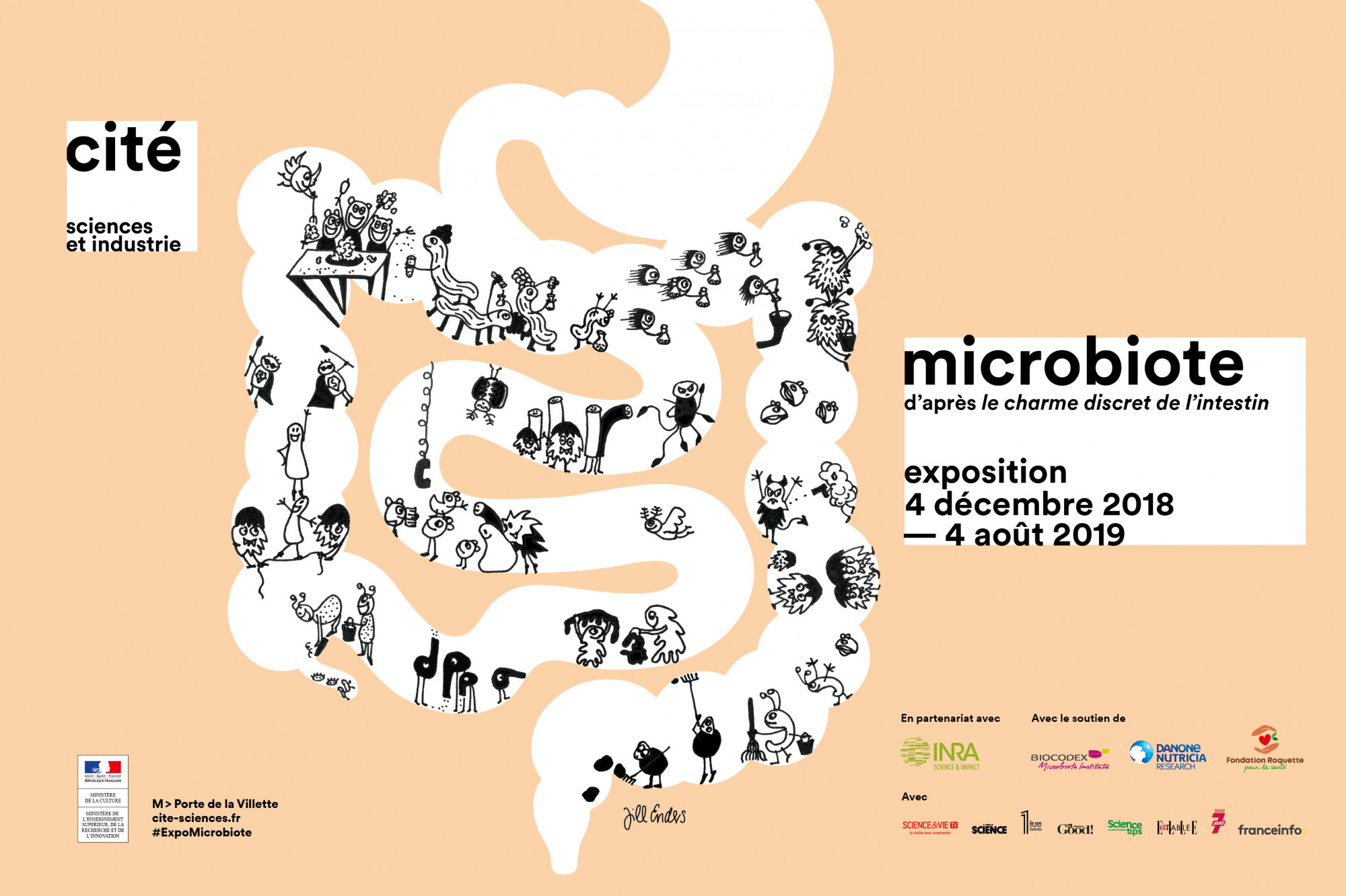 Exposition Microbiote - D’après "Le charme discret de l’intestin ...