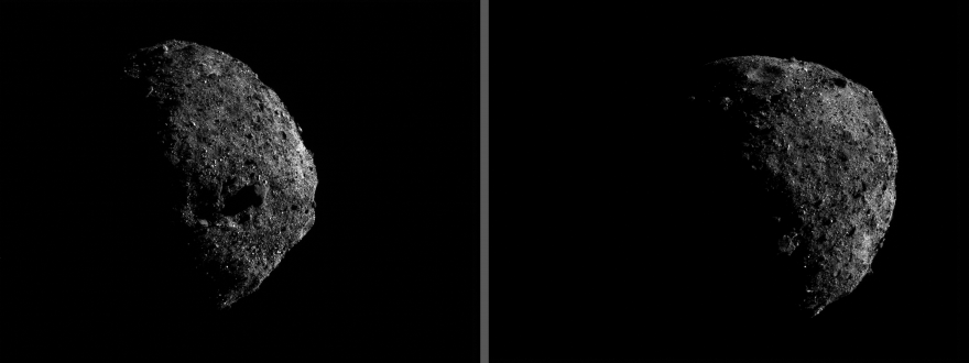 La Nasa publie les premières images détaillées de l'astéroïde Bennu
